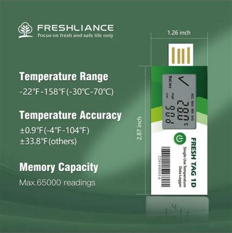 Lcd Usb Temperature Data Logger For Cold Chain By Wu Freshliance