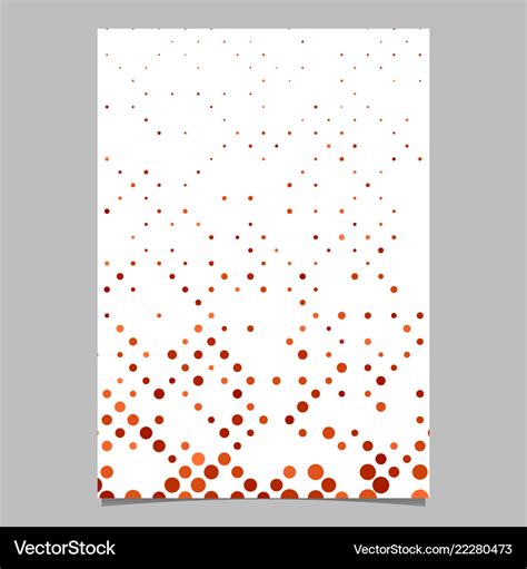 Geometric Dot Pattern Flyer Hintergrund Lizenzfreier Vektor