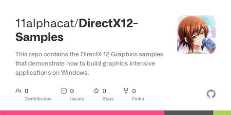 Github 11alphacatdirectx12 Samples This Repo Contains The Directx 12 Graphics Samples That