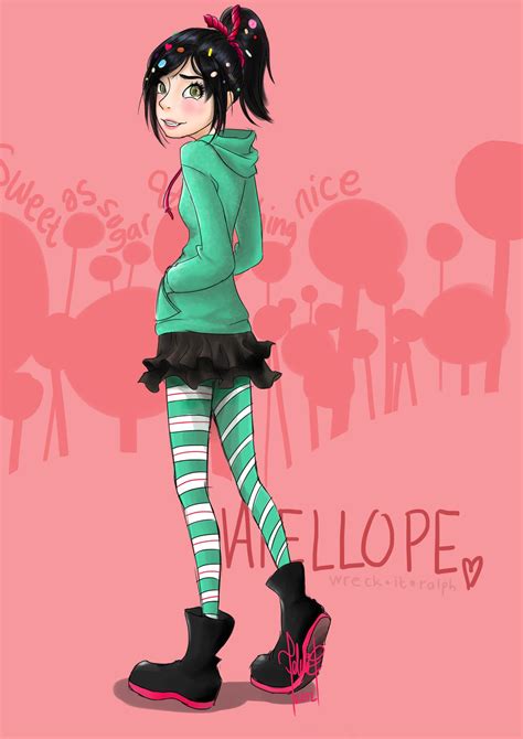 Vanellope The Glitch By Pekoponjinsashimi On Deviantart