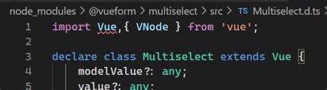 Not Supported For Vue3 With Typescript · Issue 58 · Vueform
