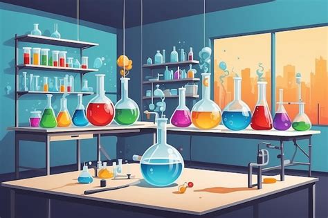 Premium Photo Lab Section Dedicated To Astronomy With Models Of