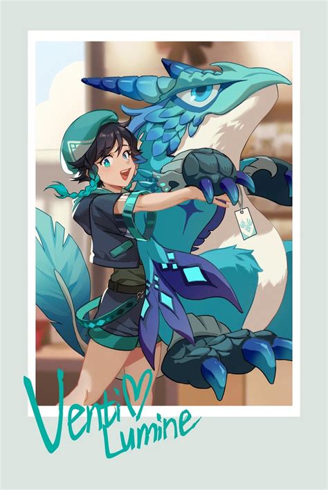 Venti And Dvalin Genshin Impact Drawn By Fridaynightcat Danbooru