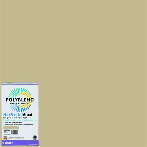 Custom Building Products Polyblend 122 Linen 10 Lb Non Sanded Grout