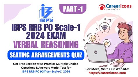 Free Seating Arrangement Reasoning Questions Quiz IBPS RRB PO Scale 1
