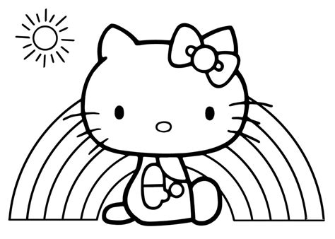 Раскраски Hello Kitty +70 фото и картинок, распечатать бесплатно.