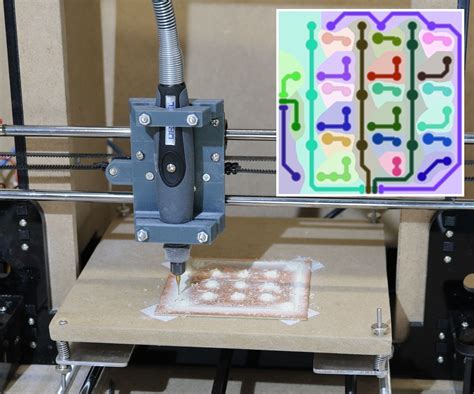 Pcb Milling Using A 3d Printer 19 Steps With Pictures Instructables