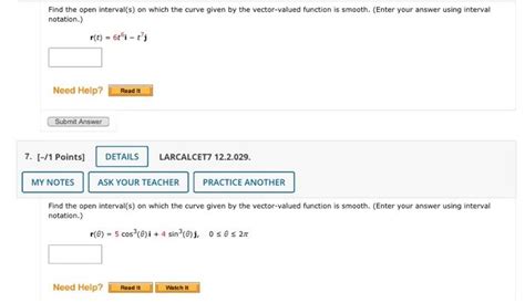 Solved Find The Open Intervals On Which The Curve Given By