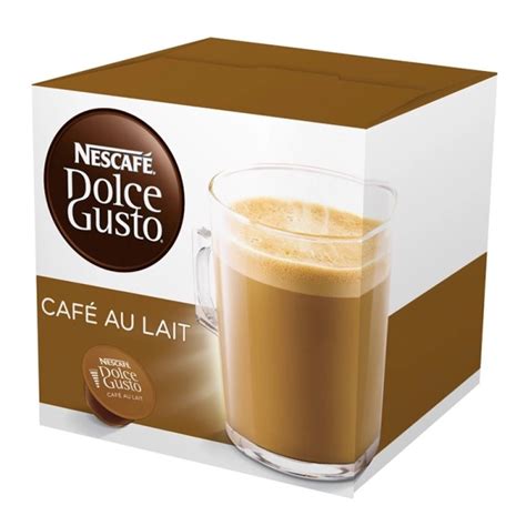 Tupi Sa Capsula Nestle Dolce Gusto Cafe Au Lait 16 Cap 3x160g Xq