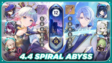 Ayaka Freeze Ayato Hyperbloom Genshin Impact 4 4 Spiral Abyss Floor 12 YouTube