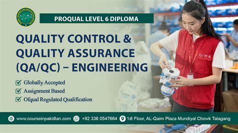 Proqual Level 6 Diploma In Quality Control And Quality Assurance Qaqc