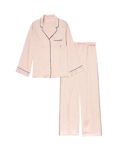 Venta Pijama Satin Victoria Secret En Stock