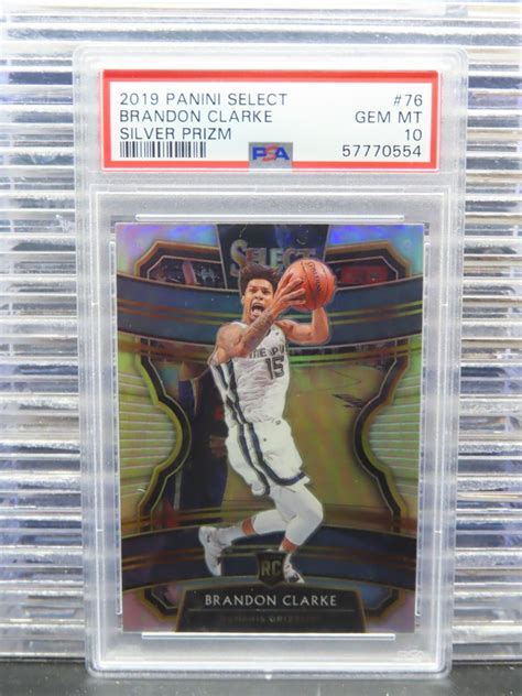 Brandon Clarke 2019 Select 76 Concourse Silver Psa 10 Price Guide