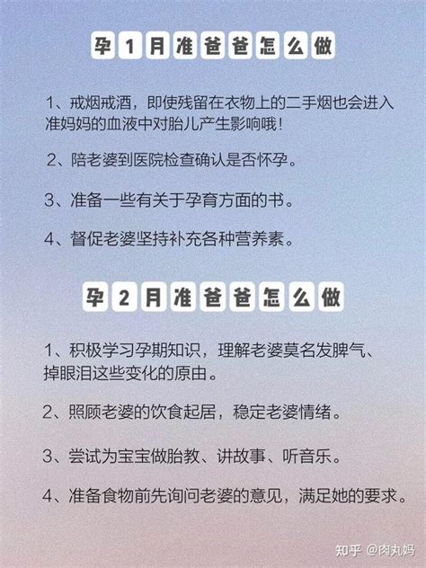 老婆怀孕了 1 40周准爸爸应该做的事 知乎