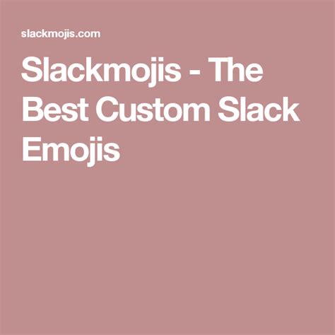 Slackmojis The Best Custom Slack Emojis Emoji Good Things Custom