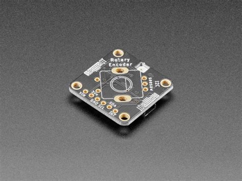 Adafruit I2c Qt Rotary Encoder With Neopixel Stemma Qt Qwiic Australia