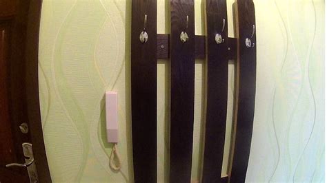 Diy простая вешалка в прихожую своими руками Youtube