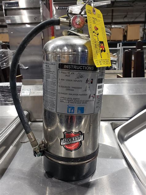 Buckeye Wet Chemical 6 Liter K Fire Extinguisher Vision Equipment