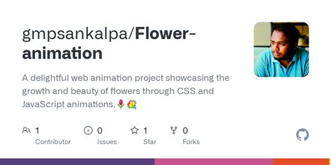 GitHub Gmpsankalpa Flower Animation