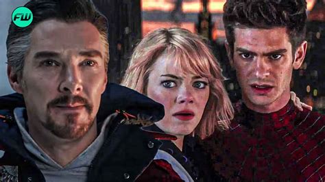 No Way Home Deleted Scene Benedict Cumberbatch Almost Appeared In Andrew Garfields The Amazing