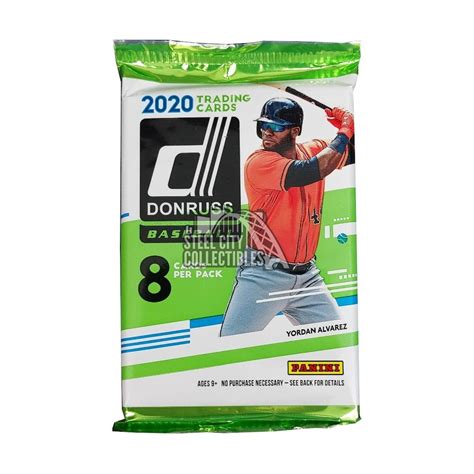 2020 Panini Donruss Baseball Blaster Pack Steel City Collectibles