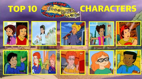 My Top 10 The Magic School Bus Characters By Xxtodfox2006xx On Deviantart