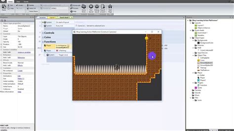 Learn Construct 2 With Me Action Platformer Part 4 Player Health