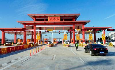 安徽庐江G3京台高速汤池北道口开通运营 人民图片网