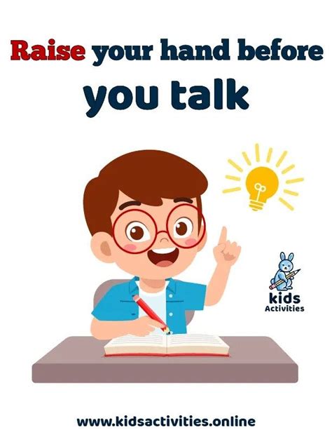 Free Printable Classroom Rules With Pictures Pdf Artofit