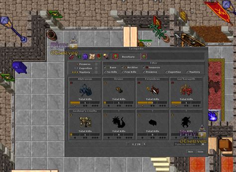 Tibia OTserver Global Full 13 40 Fragment Workshop Quick Loot