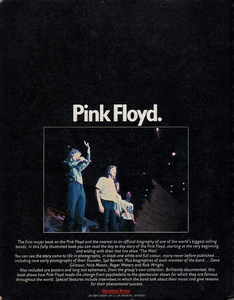 Pink Floyd A Visual Documentary By Miles Uk Book Floydstuff