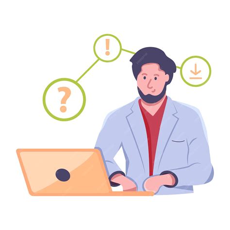 premium vector customizable flat illustration of workflow