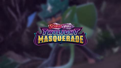 Pokemon Tcg Reveals Rare Twilight Masquerade Greninja Ex