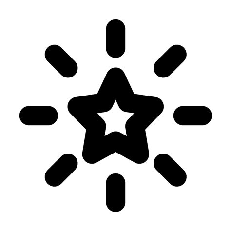 Dazzling Star Vector Svg Icon Svg Repo