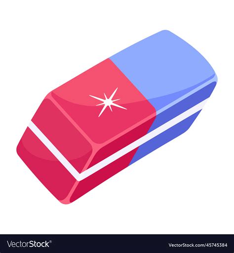 Eraser Royalty Free Vector Image Vectorstock