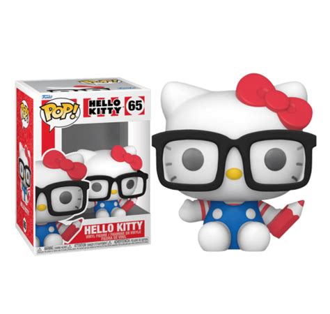 Фигурка Хеллоу Китти в очках Hello Kitty With Glasses — Funko Pop