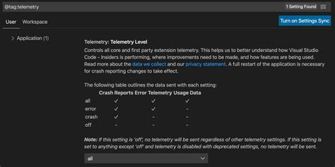 Allow Rd Party Extensions To The Telemetry Settings Issue Microsoft Vscode GitHub