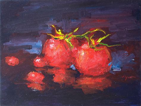 Two Large Three Small By Hyatt Moore Painter