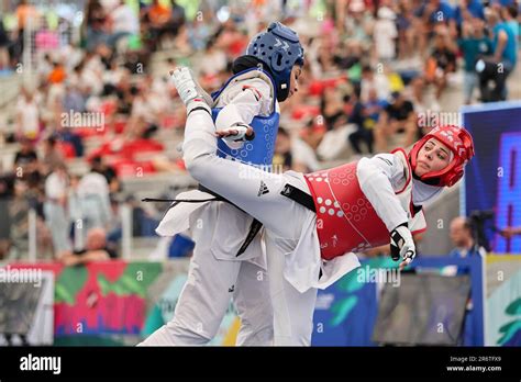 Foro Italico Rome Italy June 10 2023 Julyana Al Sadeq Jor Vs Aya