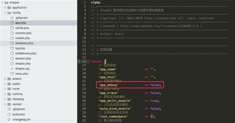 调试模式 开发文档 Shopxo文档管理系统