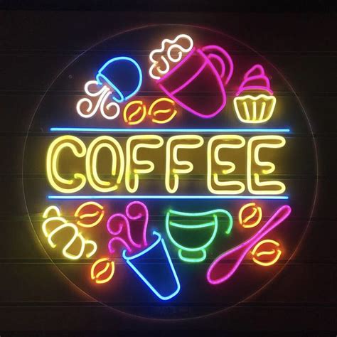 Неоновая вывеска «coffee Neon Signs Neon Coffee