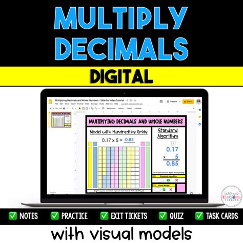3 Strategies For Multiplying Decimals Terrys Teaching Tidbits