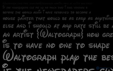 Waltograph Font Mockup Blog