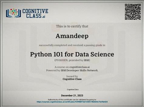 Ibmcertification Ibmdatascience Pythonlearning Pythonfordatascience Cognitiveclass