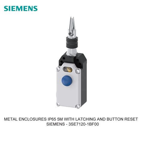 ListrikKita Com METAL ENCLOSURES IP65 5M WITH LATCHING AND BUTTON RESET