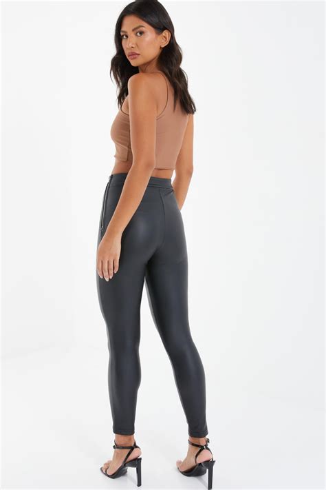 Black Leggings Black Gym Ribbed And Sculpt Leggings Matalan