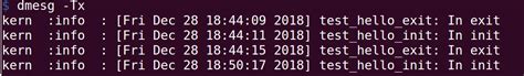 Linux Dmesg Command Tutorial