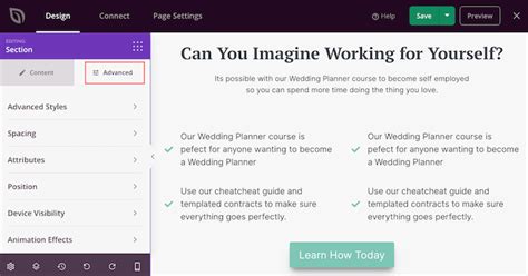 Seedprod S Advanced Settings