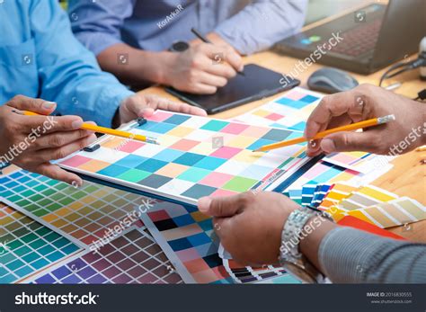 Interior Designer Chooses Color Chart Home Stock Photo Shutterstock