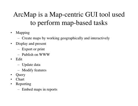 PPT Introduction To ArcMap PowerPoint Presentation Free Download ID